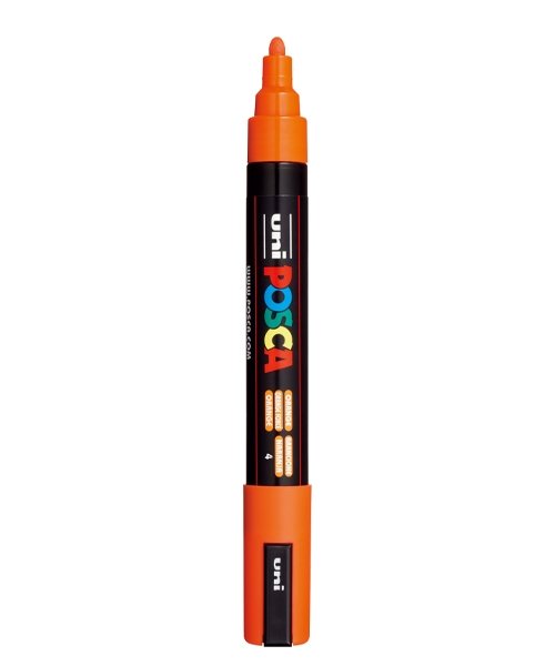 Orange Posca Tusch 1,8 - 2,5 mm - Posca Tuscher - Bogø Design